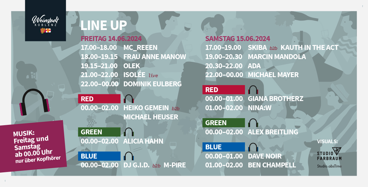 Electronic Wine Line-Up - Electronic Wine - Weinfestival